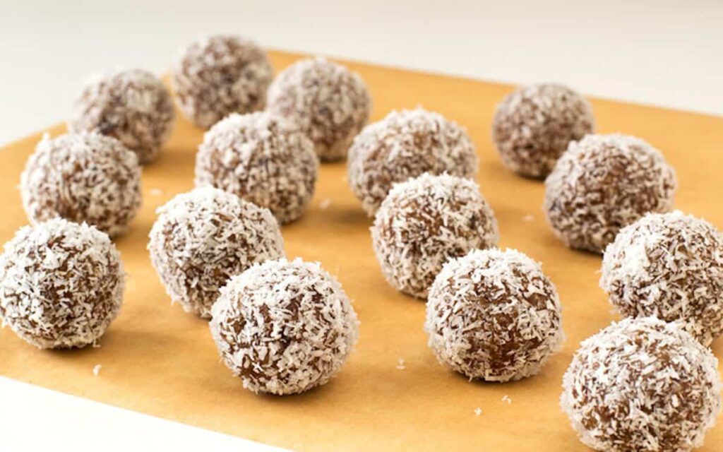 receta de Bolitas de coco - Thermorecetas