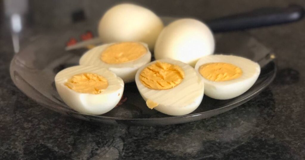 Huevos cocidos con olla GM - Thermorecetas