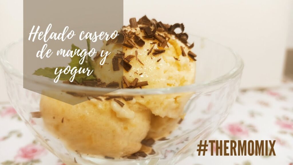 Delicioso y refrescante: receta de helado ligero de mango con Thermomix ...